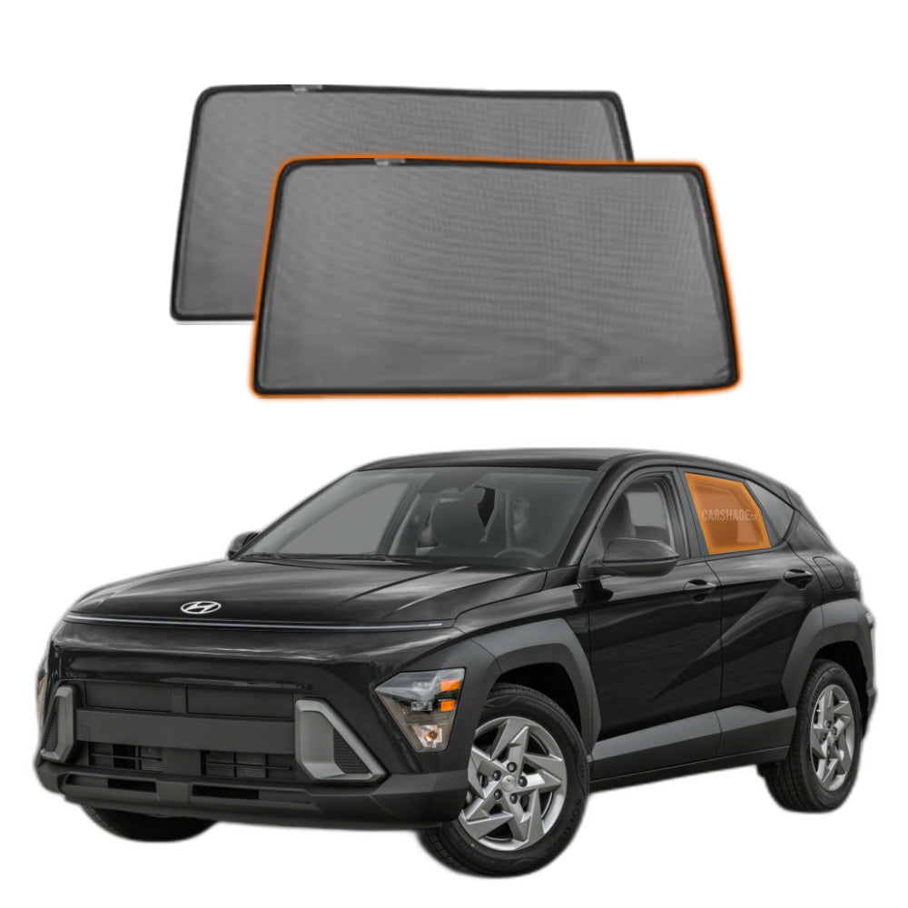 Hyundai Kona Car Window Shades [Magnetic] | Car Shade Co.