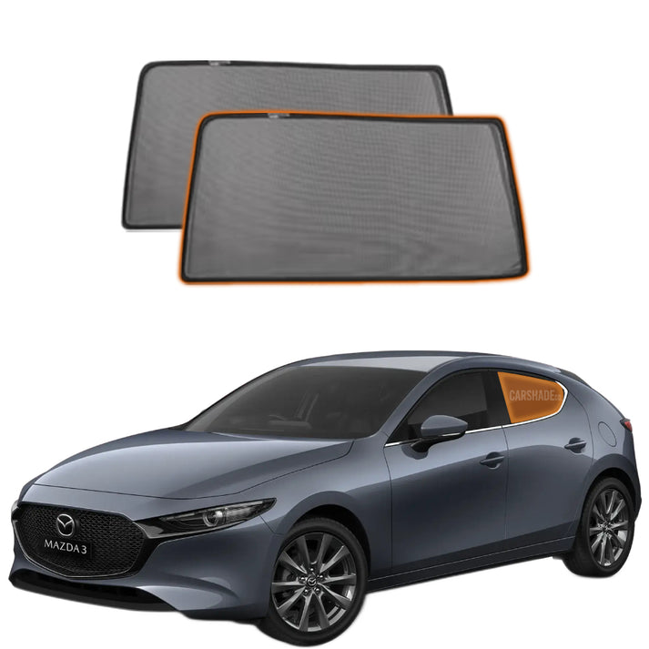 Mazda 3 Car Window Shades [Magnetic] | Car Shade Co.
